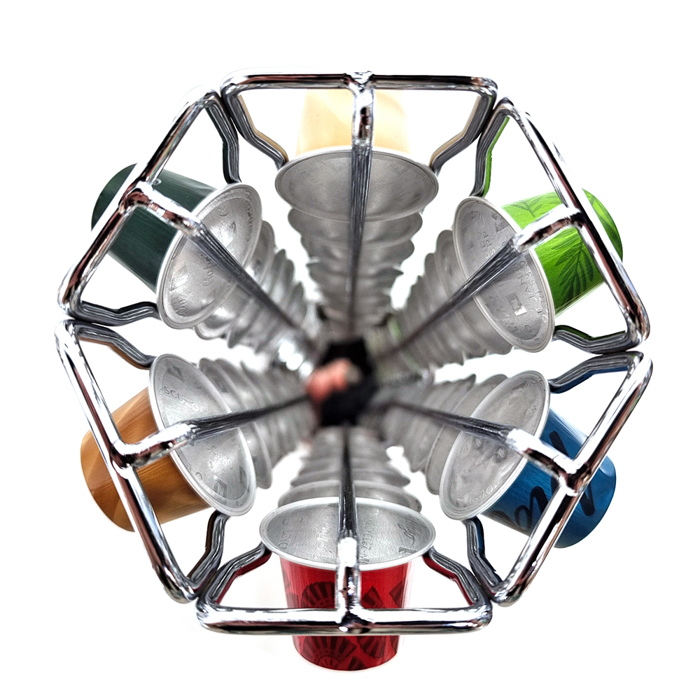 QUIIENCLEE Distributeur de capsules café Nespresso, 60 Capsules Café en ...